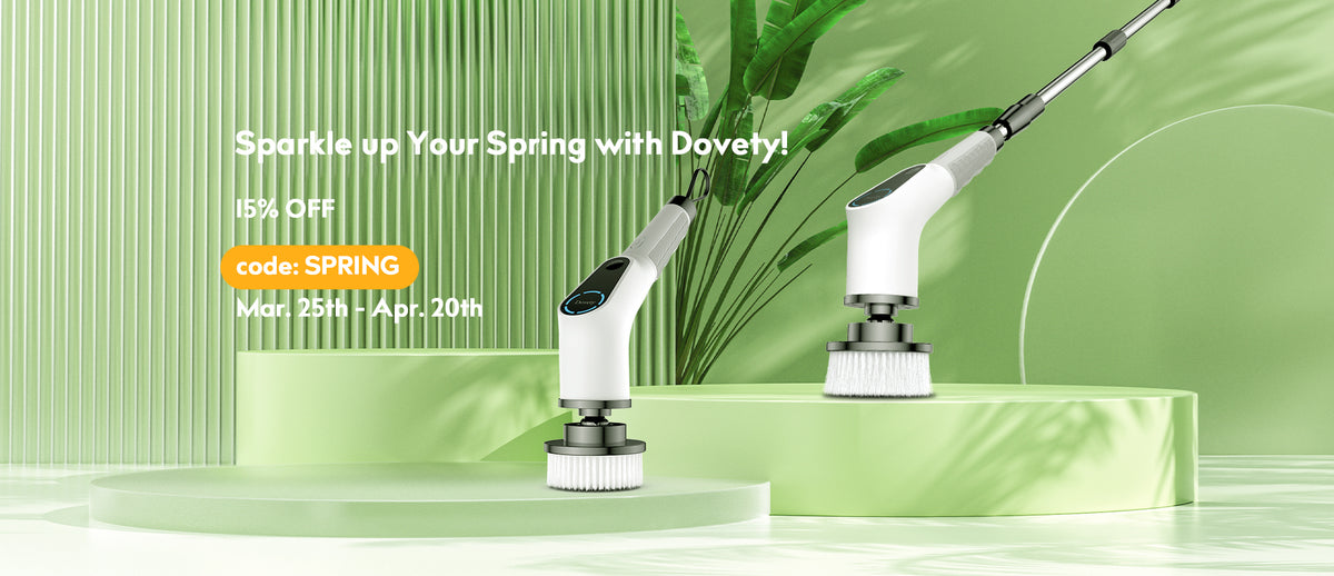 DOVETY Official Site | Electric Spin Scrubber & Cleaning Tools – Dovety